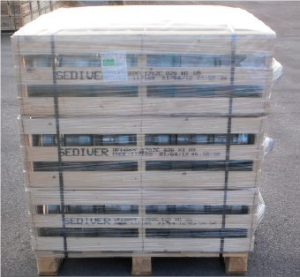 Packing & Handling of Toughened Glass Insulators - Sediver